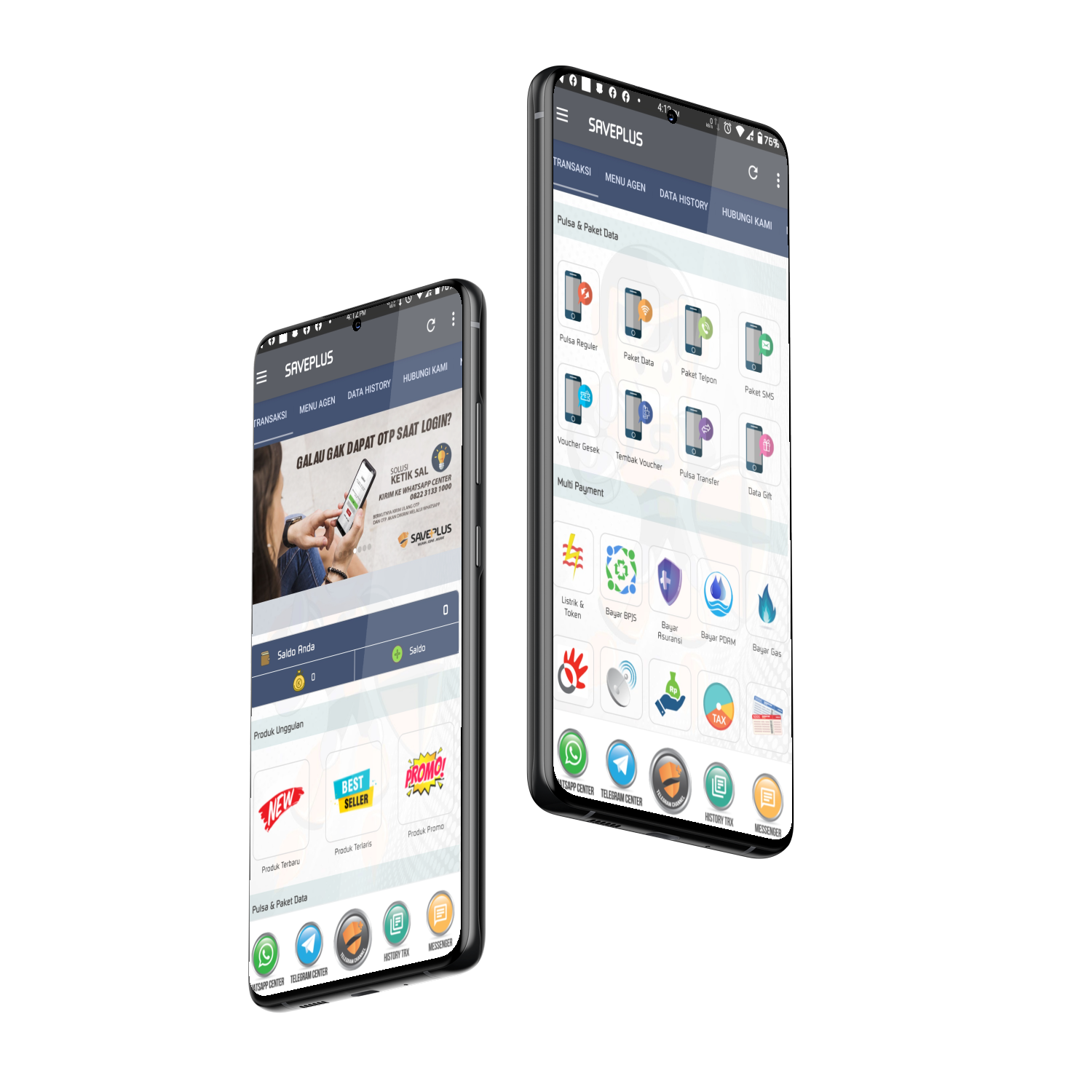 SAVEPLUS – Andalan Konter Pulsa